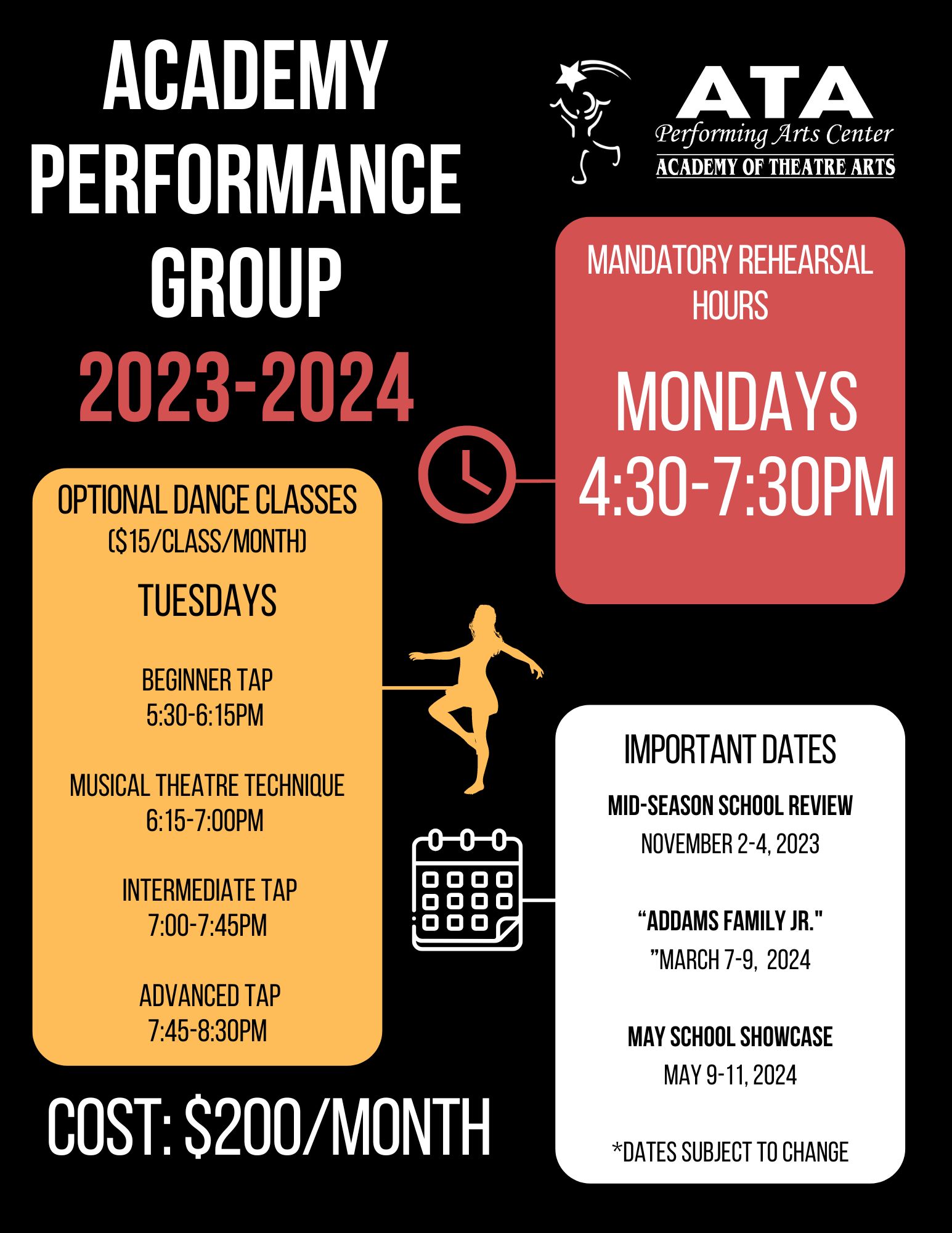 Academy Performance Group | Academy of Theatre Arts